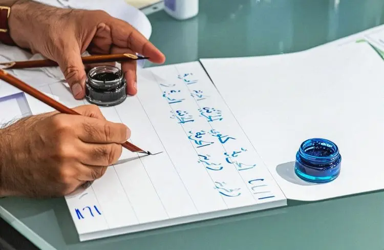 Emirati Calligraphy Workshops - Where to Learn in UAE - The Sandy Times