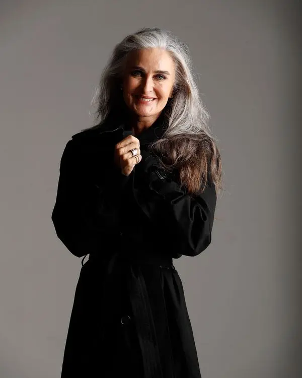 Loving Grey Hair. Interview With Caroline Labouchere - The Sandy Times